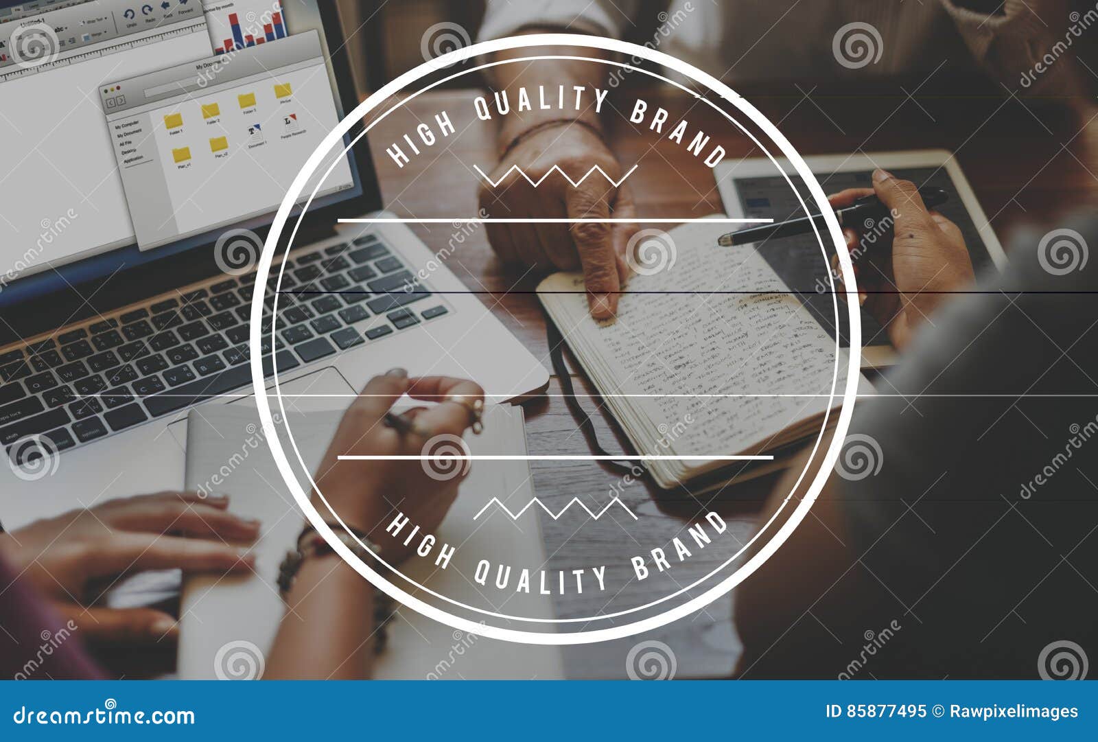 Quality Brand Product Standard Trademark Value Concept Stock Image ...