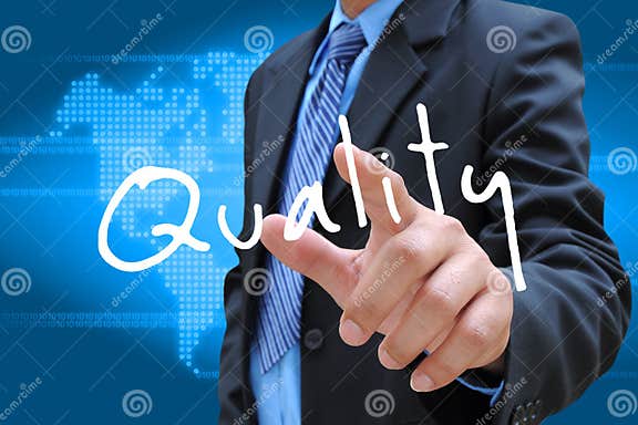 Quality stock image. Image of perfect, excellence, global - 45108849