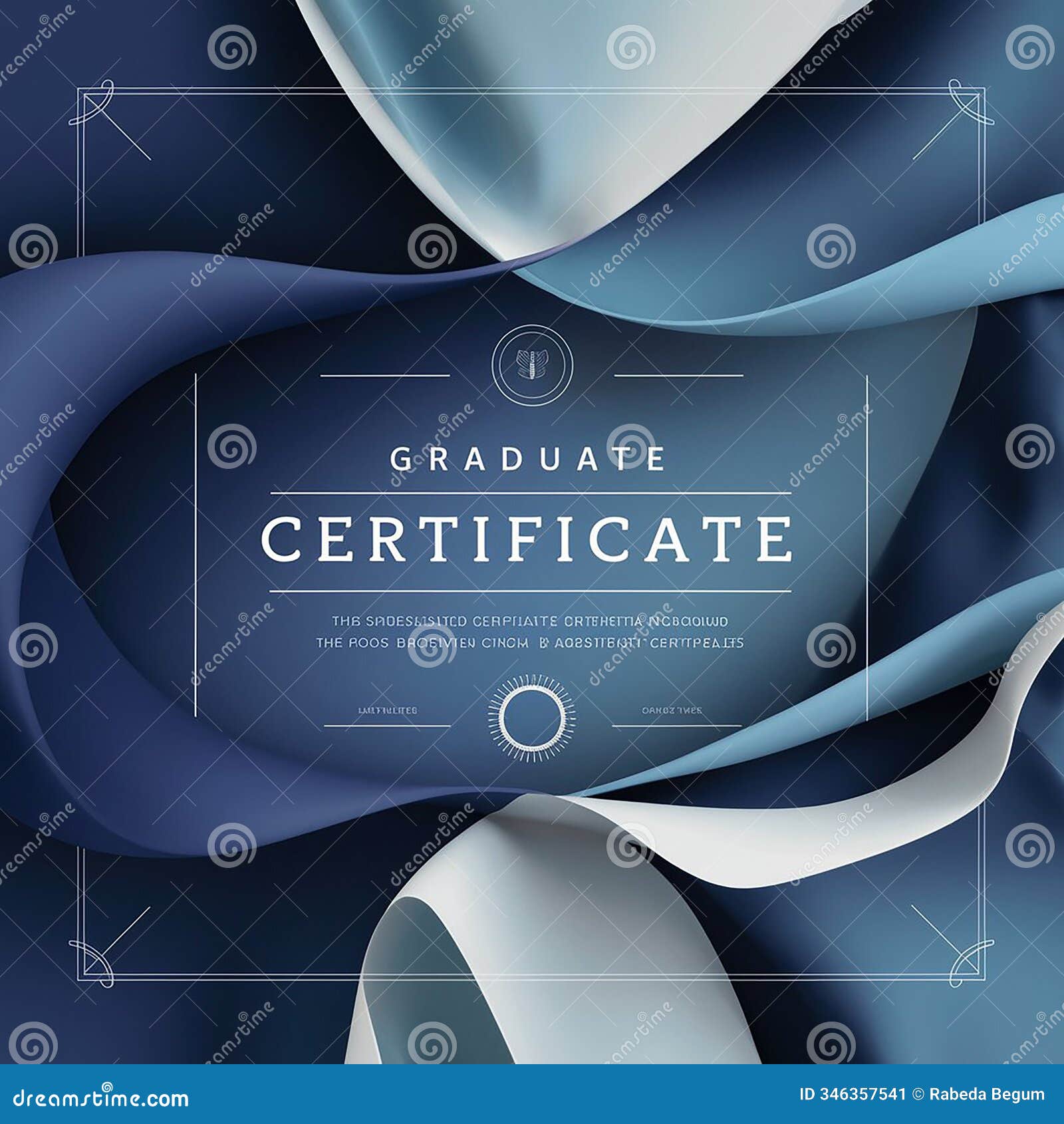 Certificate Template Design Generative Ai. Quality Certificate and ...