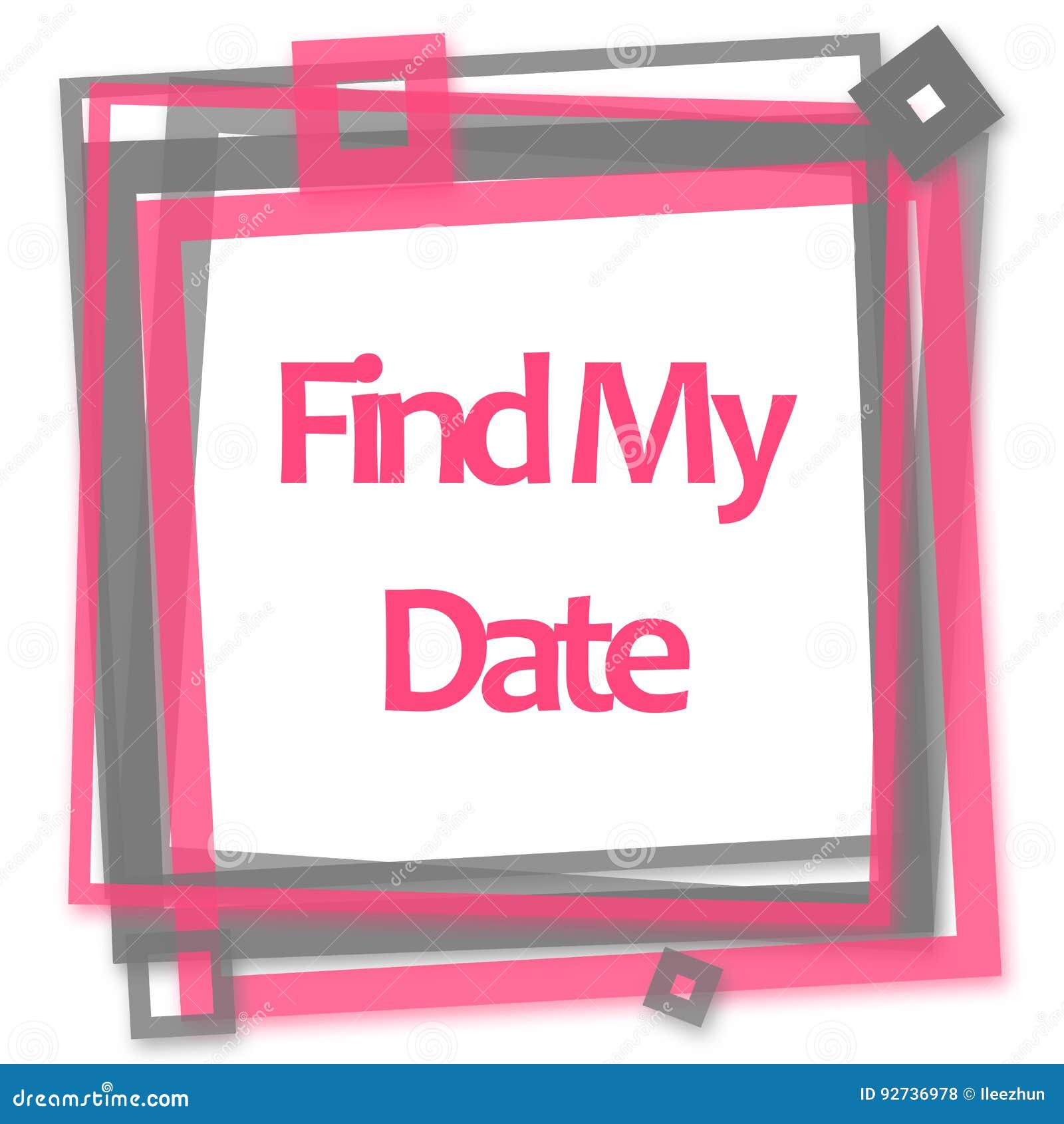 Quality Check Green Blue Squares Top Bottom Stock Illustration ...