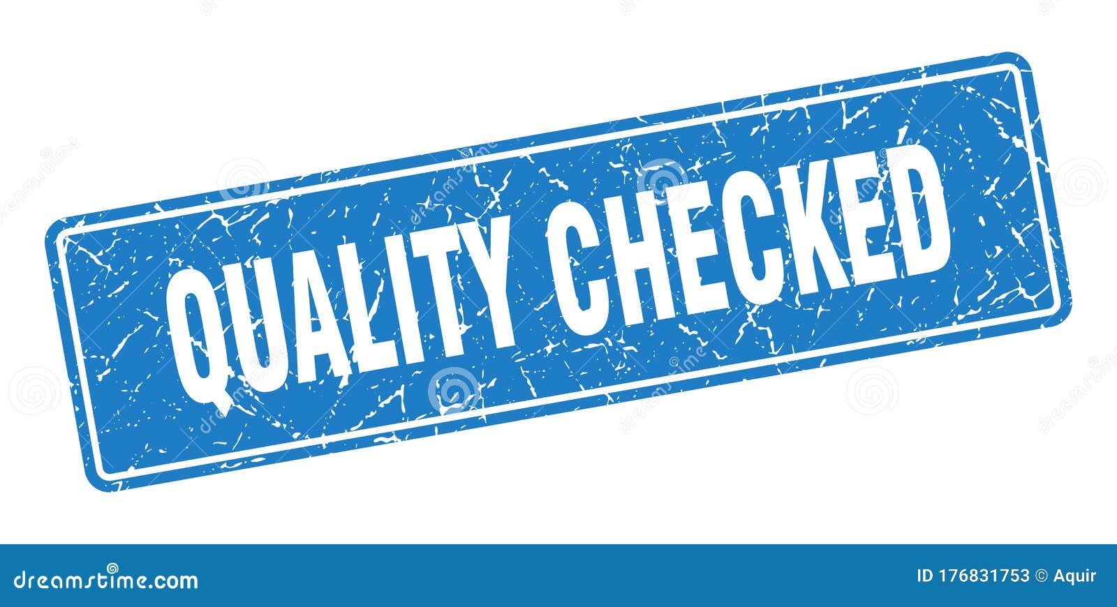 Quality Checked Sign. Quality Checked Grunge Stamp Stock Vector ...
