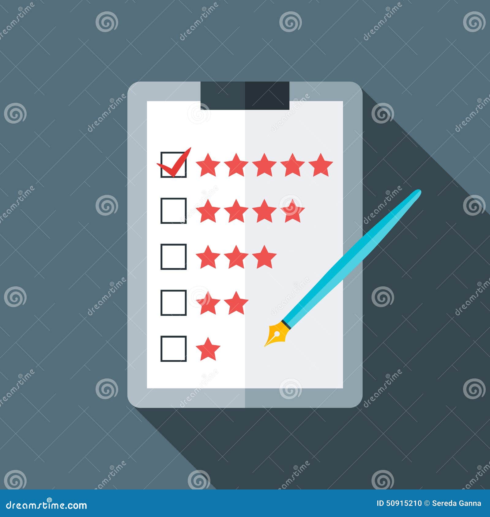 Quality Checks Flat Stylized Illustration Stock Vector - Illustration ...