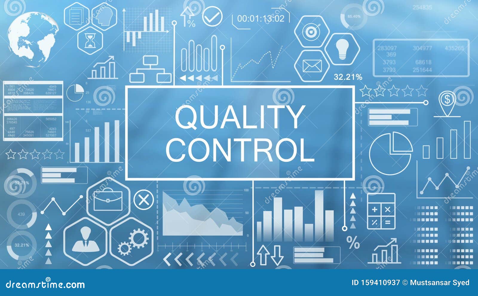 Quality Control, Animated Typography Stock Video - Video of design ...