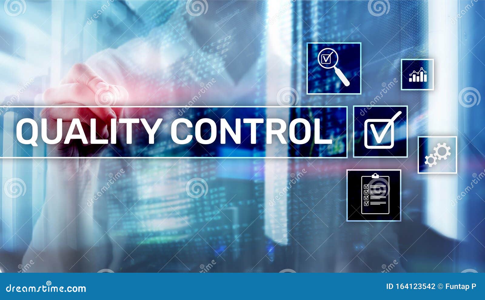 Quality Control Laboratory Medicine. Chromatograph Operation. Bo Stock ...