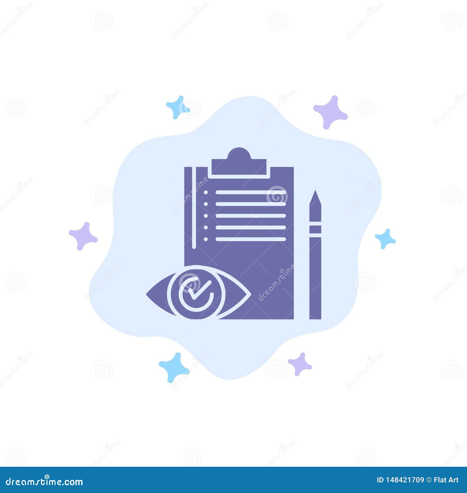 Quality Control, Backlog, Checklist, Control, Plan Blue Icon on ...