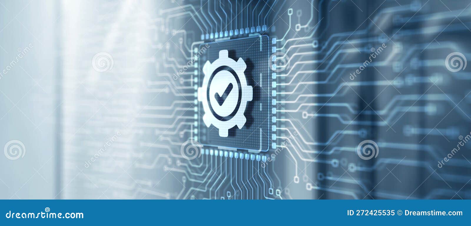 Quality Control Business Technology Concept Stock Illustration ...