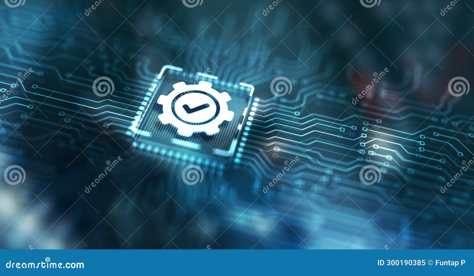 Quality Control Business Technology Concept Stock Image - Image of ...