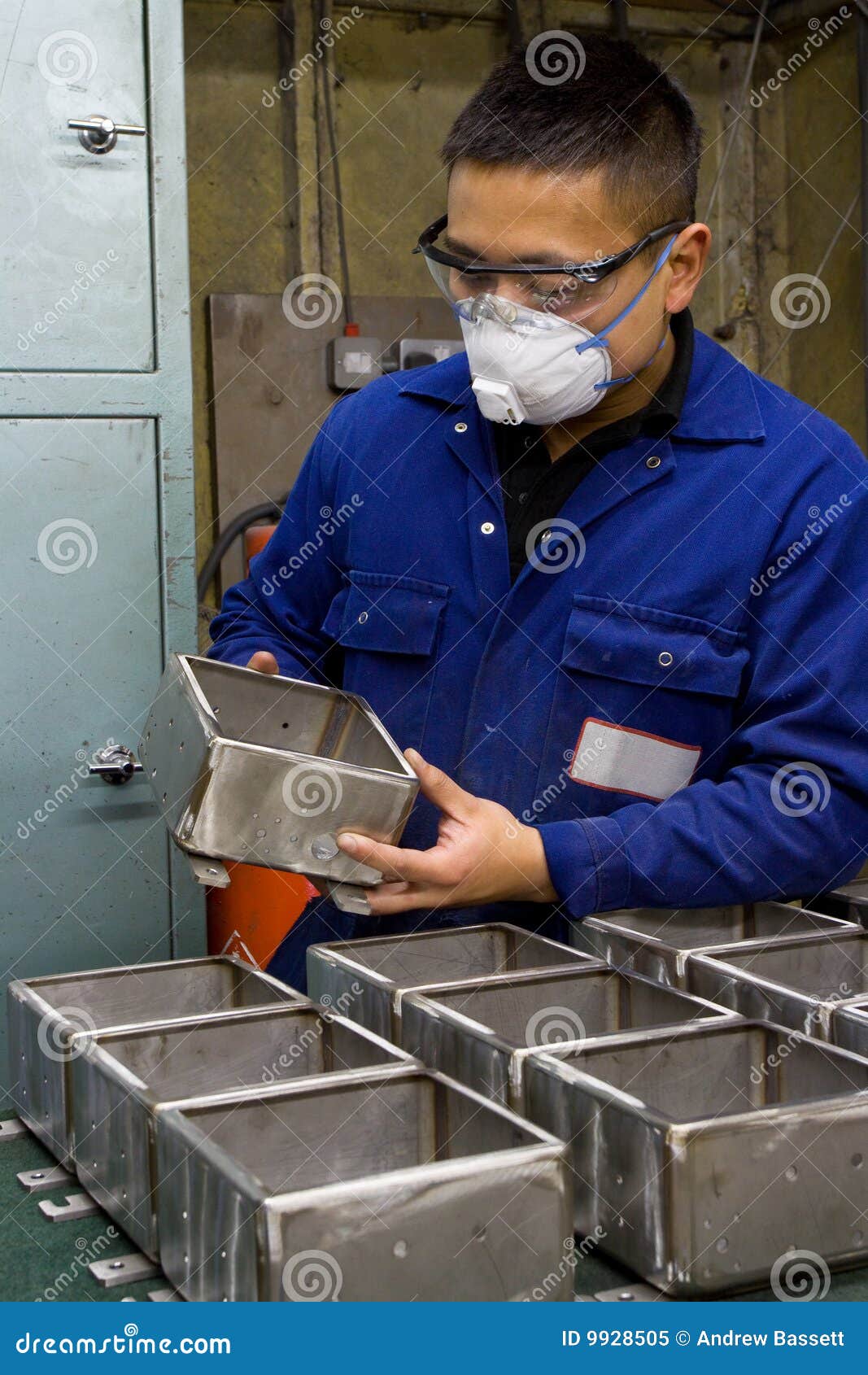 Quality control checking stock image. Image of factory - 9928505