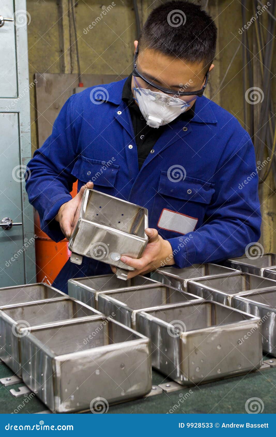 Quality control checking stock image. Image of examine - 9928533