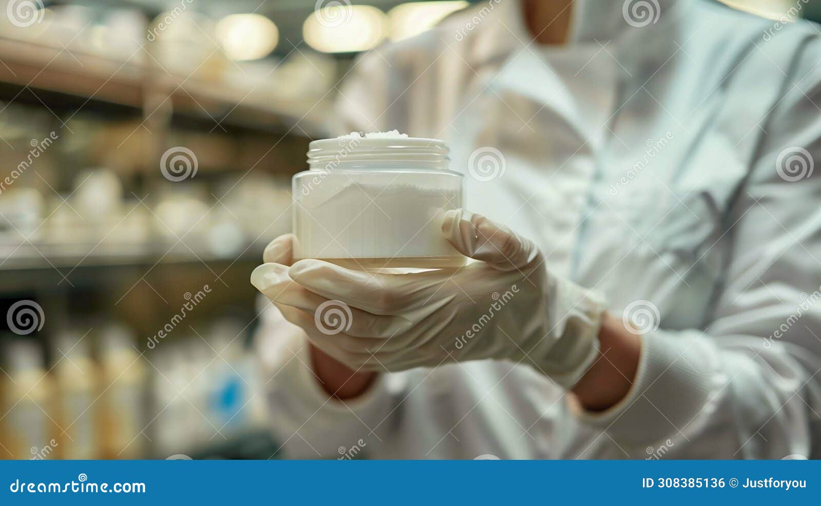 Quality Control in Cosmetics Manufacturing. Generative Ai Stock ...