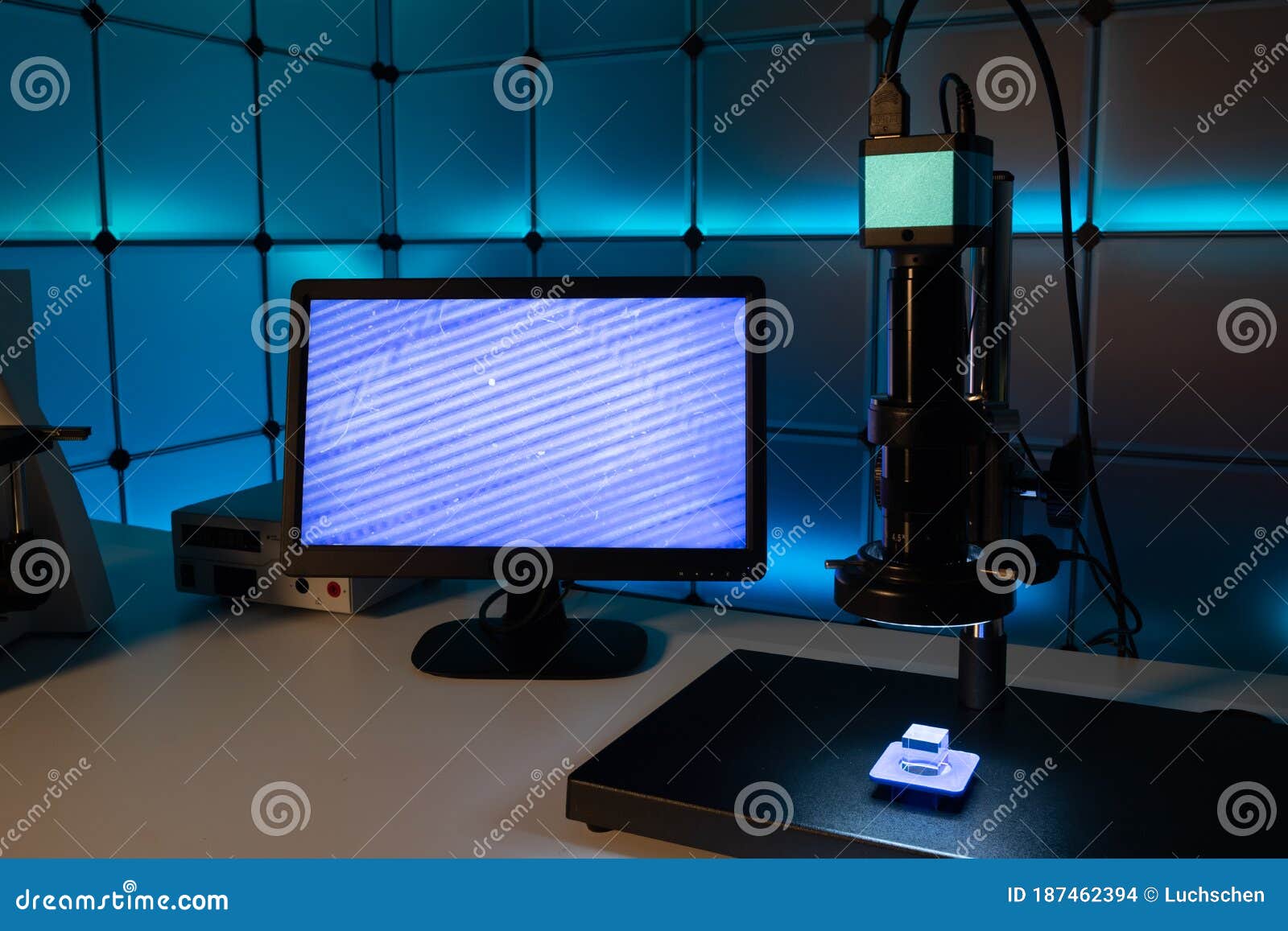 Quality Control of 3D Printing in the Laboratory Stock Photo - Image of ...