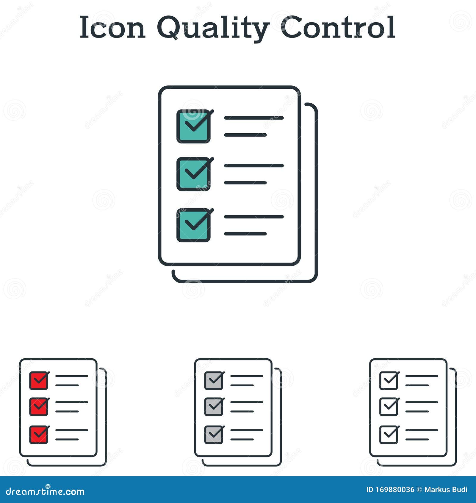Quality Control Flat Icon Design for Infographics and Businesses Stock Vector - Illustration of ...