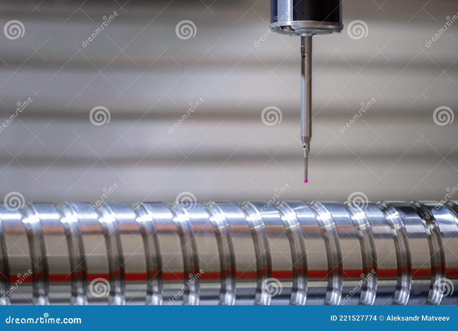 Quality Control on Milling CNC Machine, Coordinate Measuring Machine ...