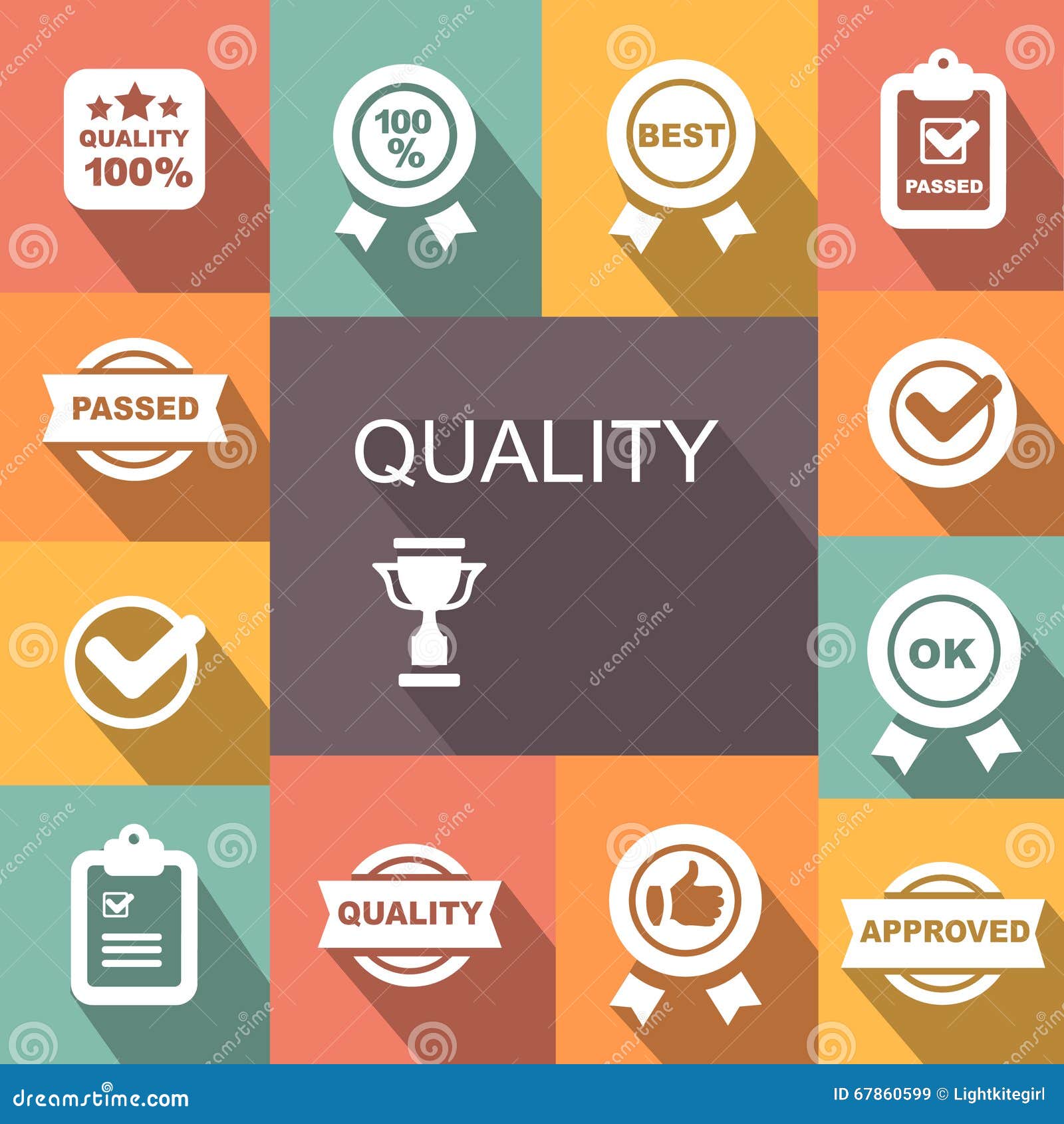 Quality Control Related Vector Icon Set Stock Vector - Illustration of ... Quality Control Related Vector Icon Set Stock Vector - Illustration of ...