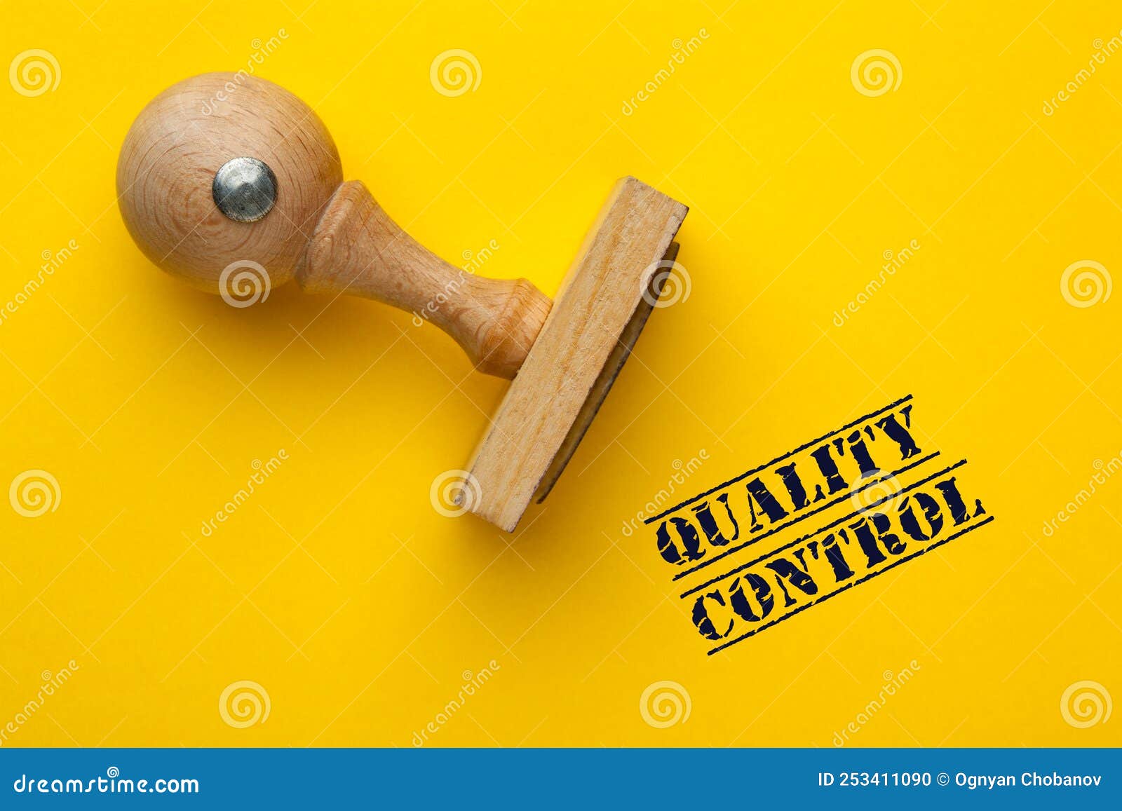Quality Control Rubber Stamp Stock Photo - Image of analysis, assurance ...