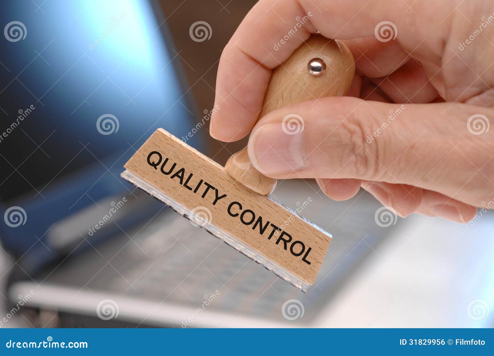 Quality control stock photo. Image of advice, hand, improvement - 31829956