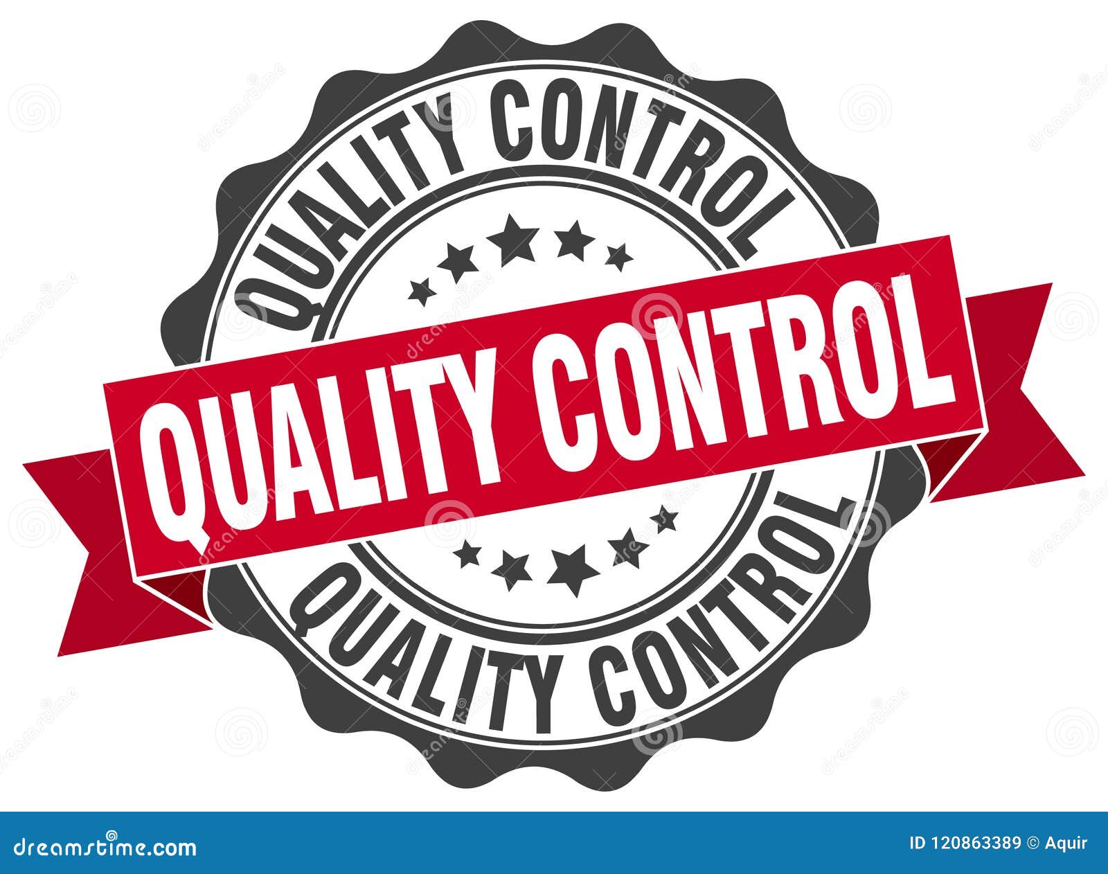 Quality Control Seal. Stamp Stock Vector - Illustration of quality ...