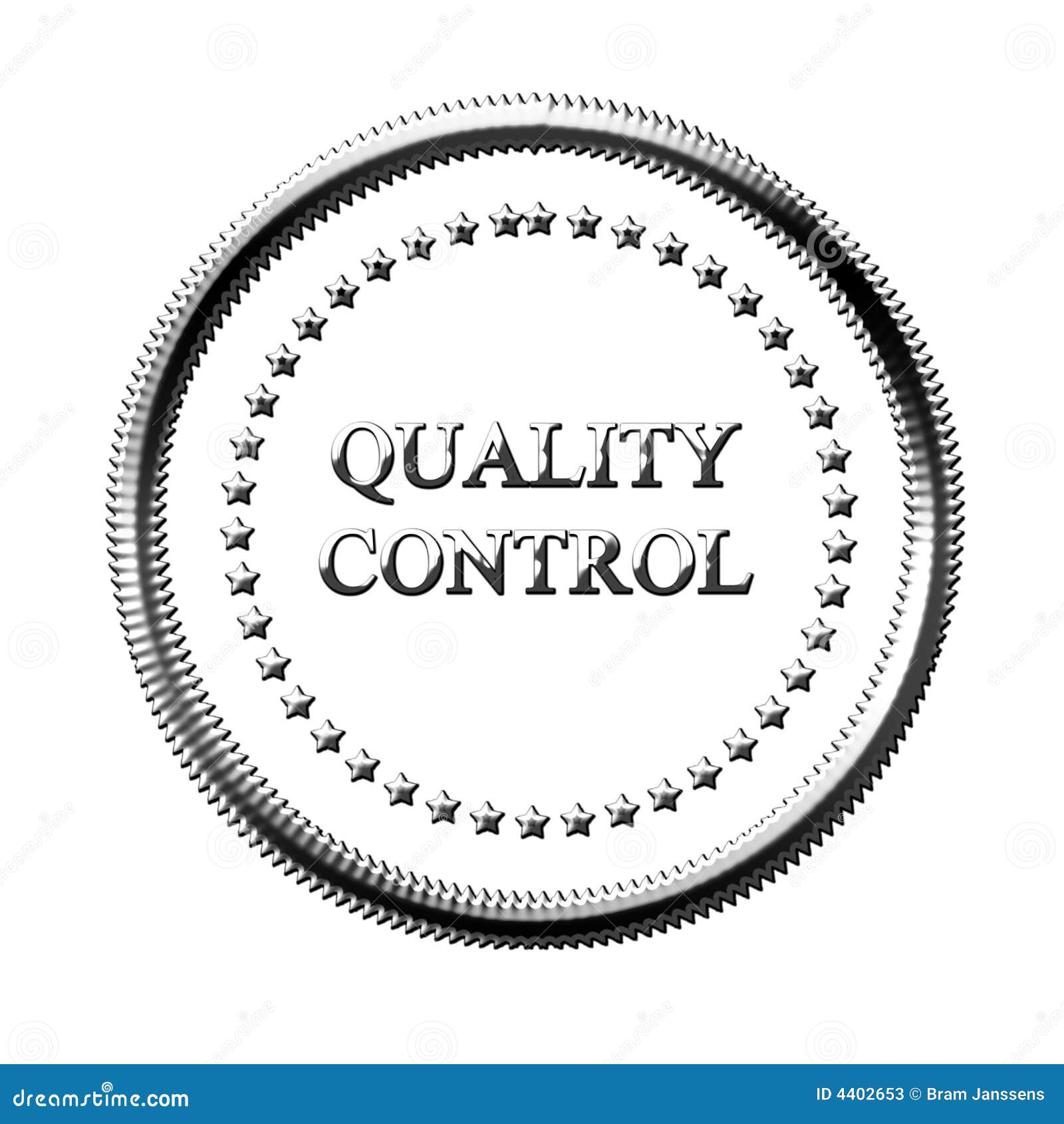 Quality control sign stock illustration. Illustration of regulations ...