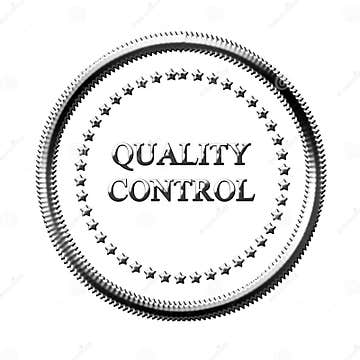 Quality control sign stock illustration. Illustration of regulations ...