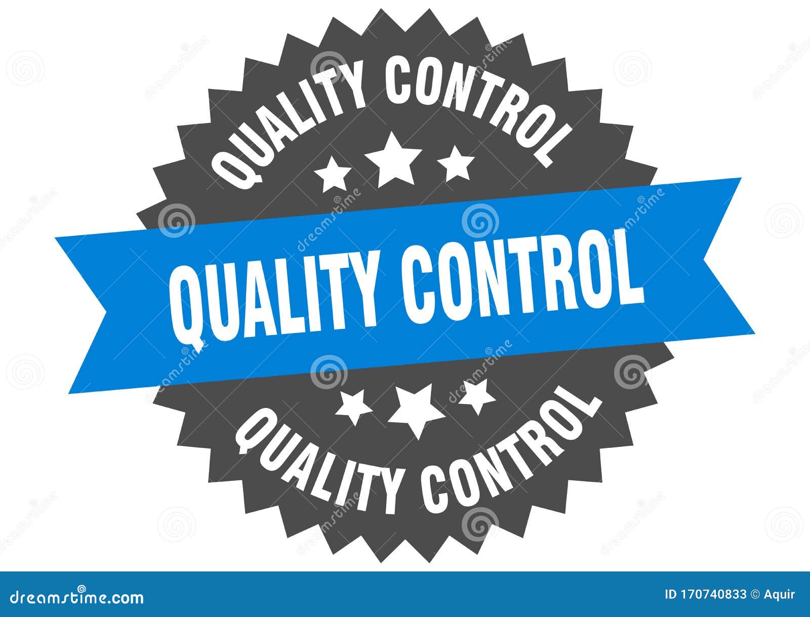 Quality Control Sign. Quality Control Circular Band Label. Quality ...