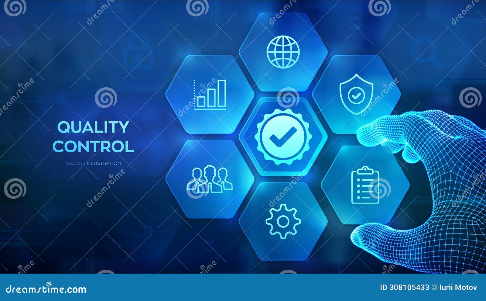 Quality Control. Quality Standards Control Assurance Warranty. ISO ...