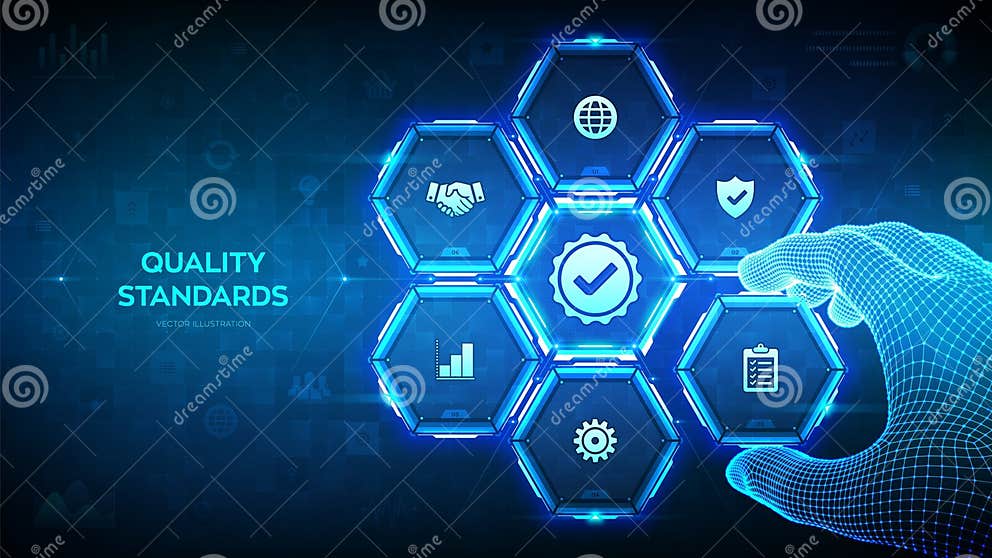 Quality Control. Quality Standards Control Assurance Warranty. ISO ...