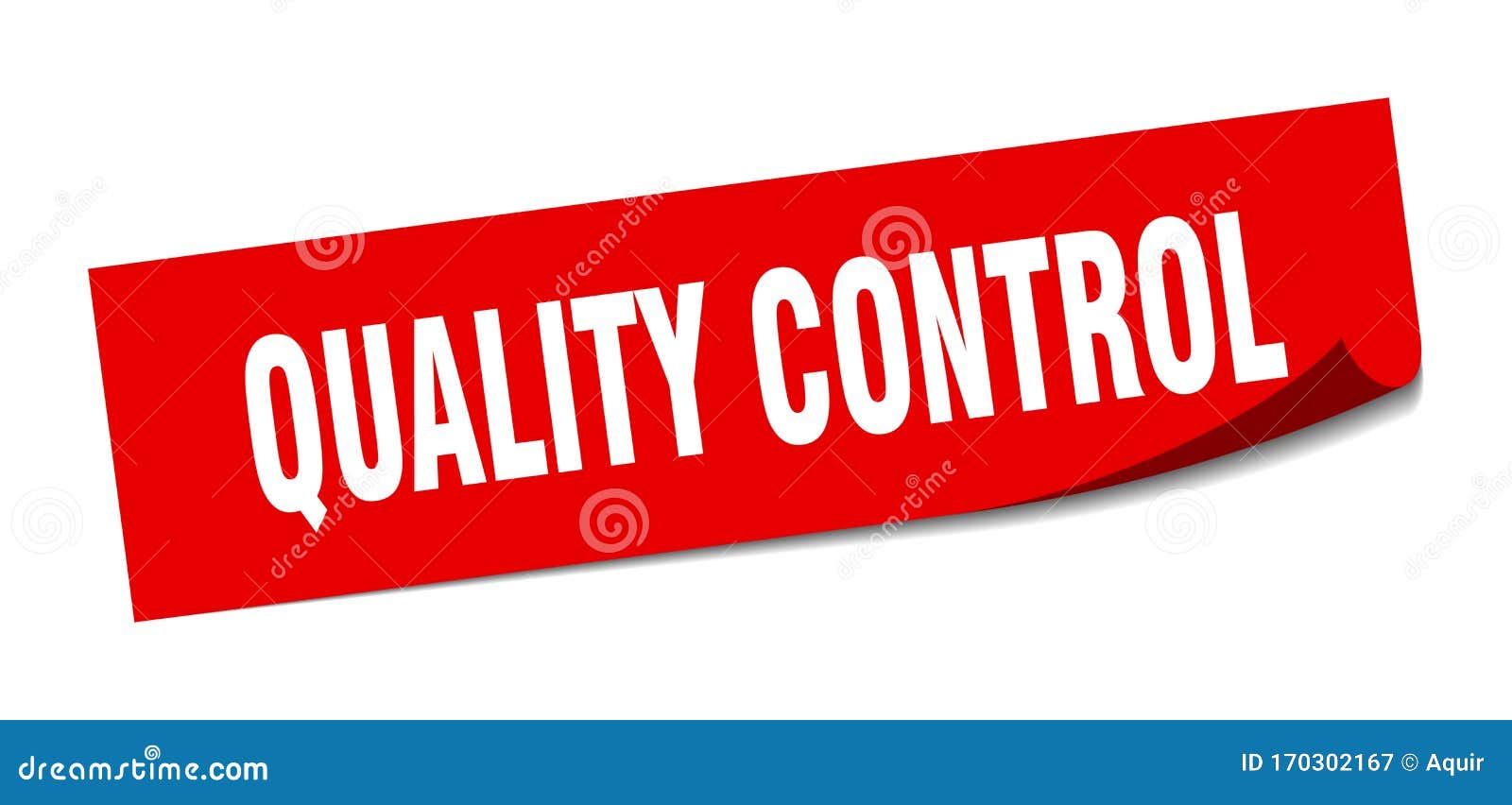 Quality Control Sticker. Quality Control Square Sign Stock Vector ...