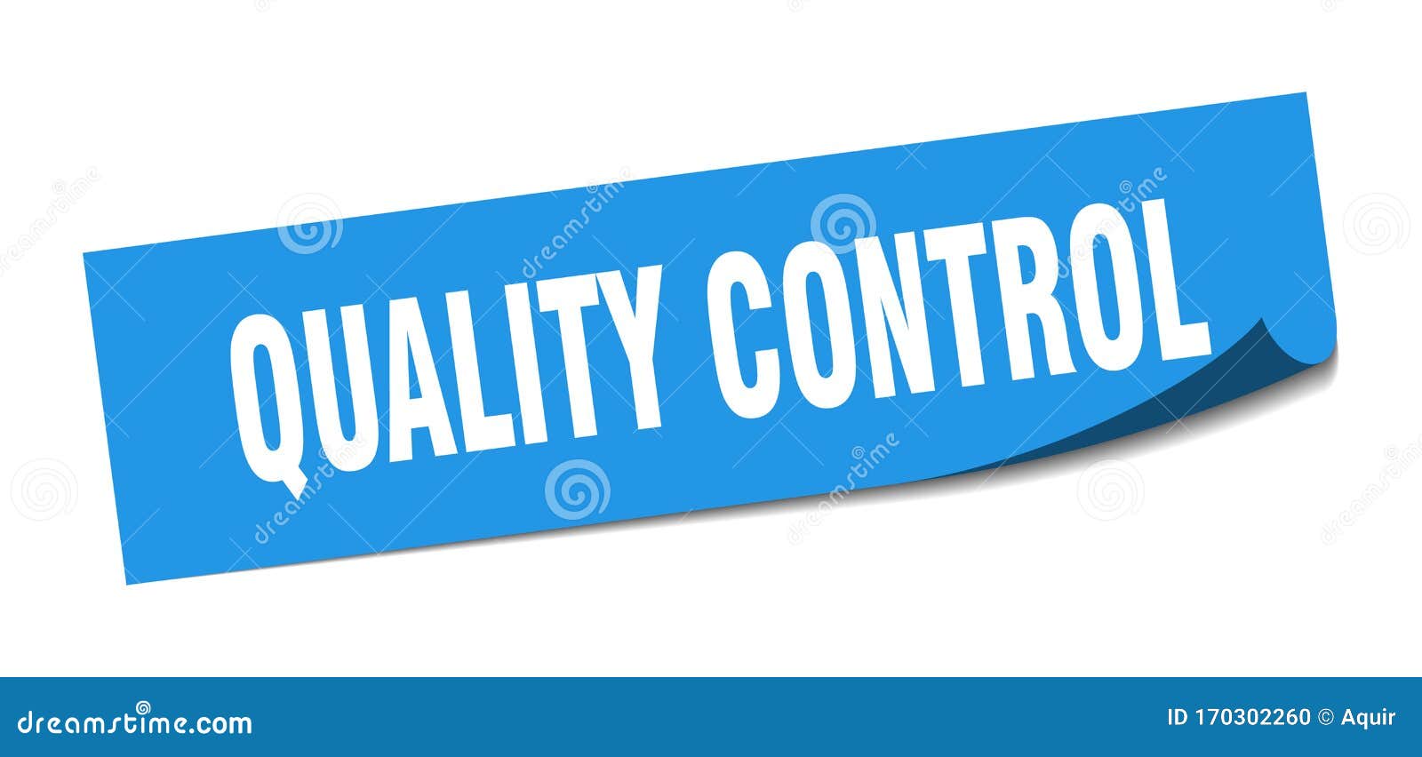 Quality Control Sticker. Quality Control Square Sign Stock Vector ...