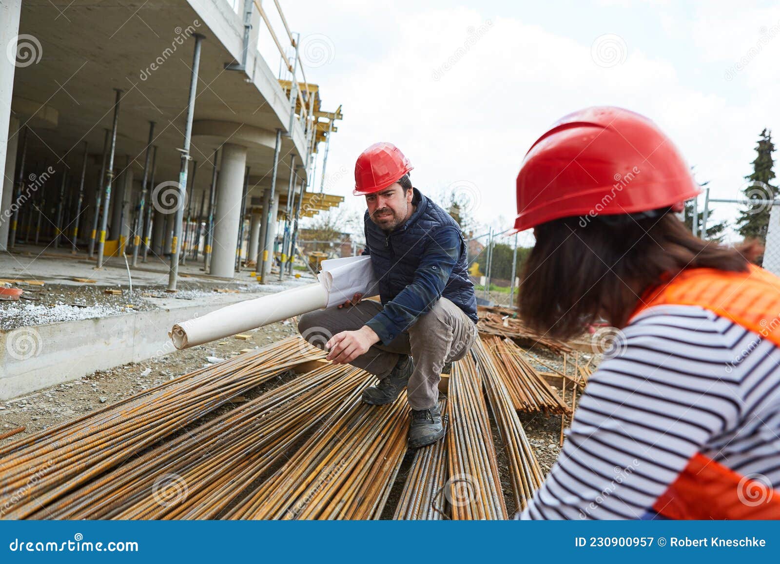 Quality Control of Structural Steel on the Construction Site Stock ...