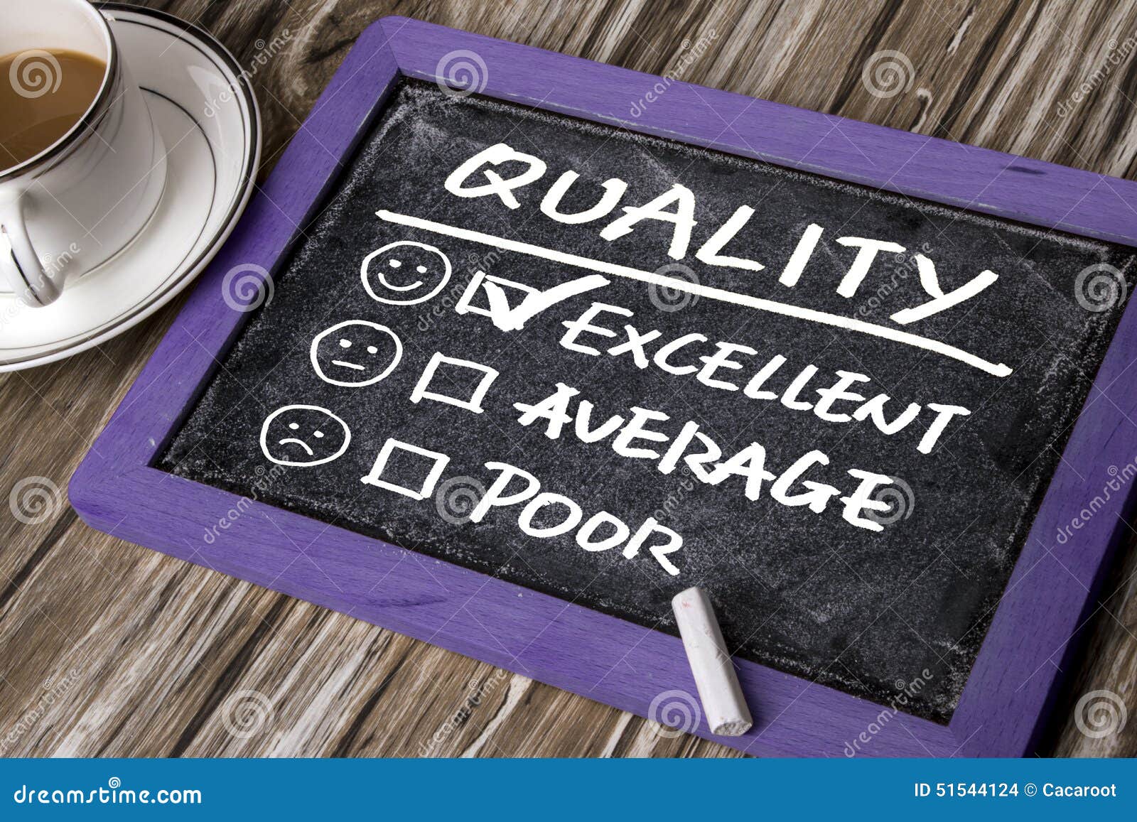 Quality evaluation concept stock photo. Image of excellence - 51544124