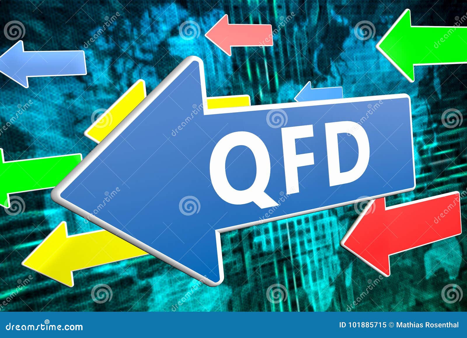 Quality Function Deployment Stock Illustration - Illustration of ...