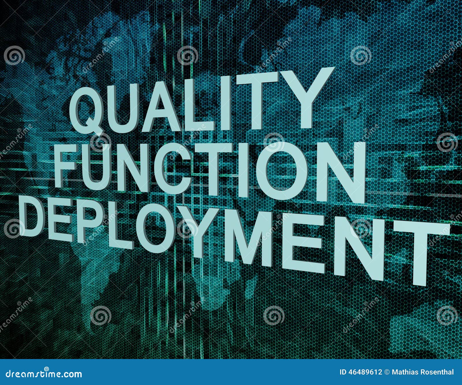 QFD - Quality Function Deployment Acronym, Business Concept Background ...
