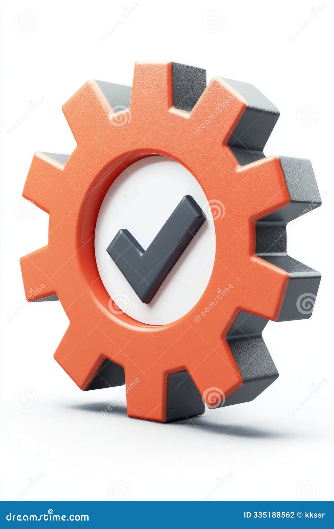 Quality Gear, a Gear Icon with a Checkmark To Represent Quality Control ...