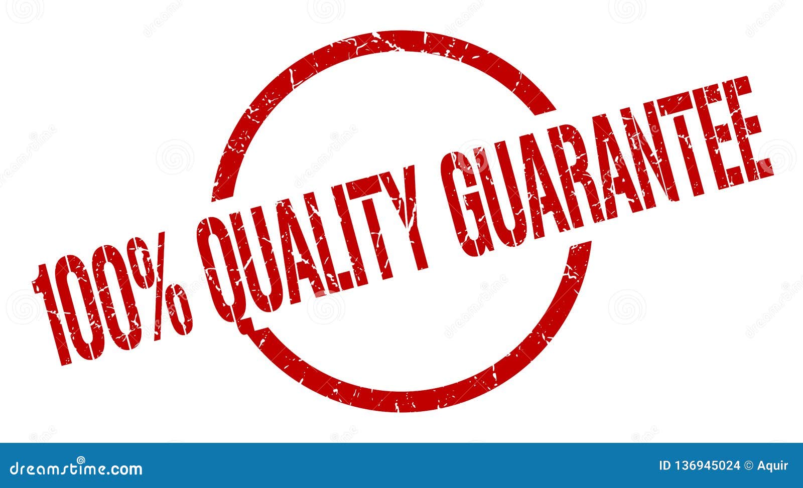 100 Quality Guarantee Stamp Stock Vector - Illustration of banner ...