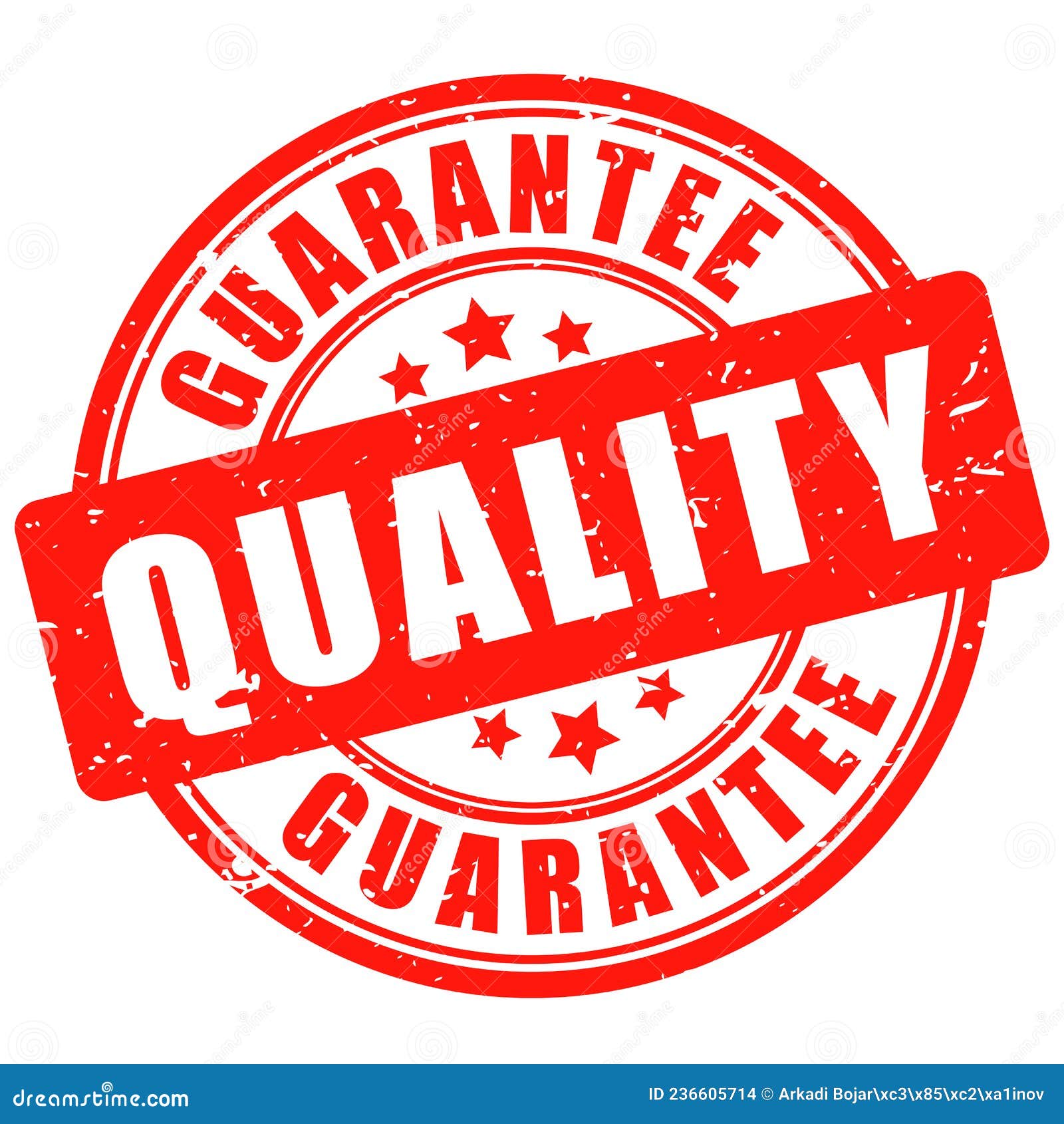 Quality guarantee stamp stock vector. Illustration of certificate ...