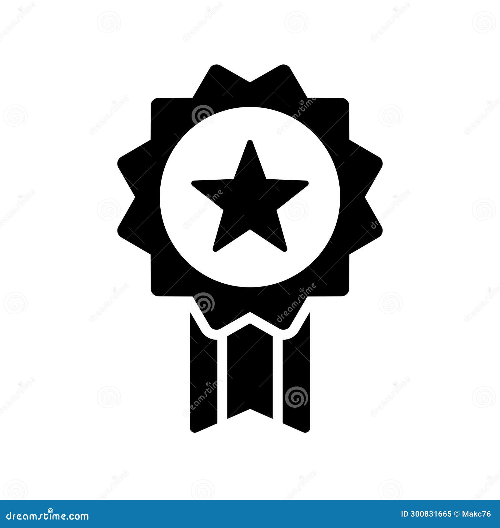 Quality Guarantee Ribbon Icon with Star and Ribbon. Premium Quality ...