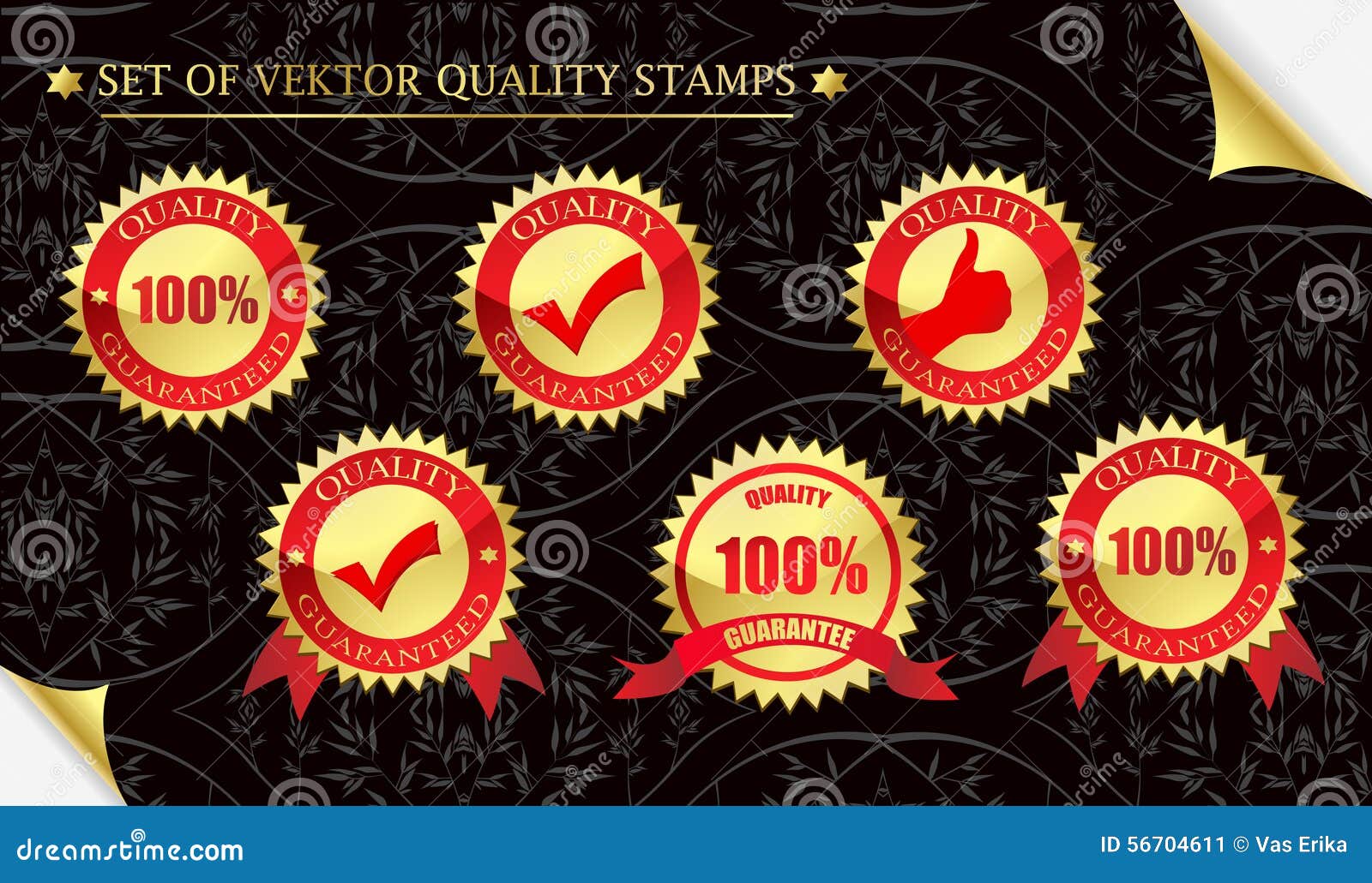 Quality guarantee stock image. Image of mark, medal, emblem - 56704611