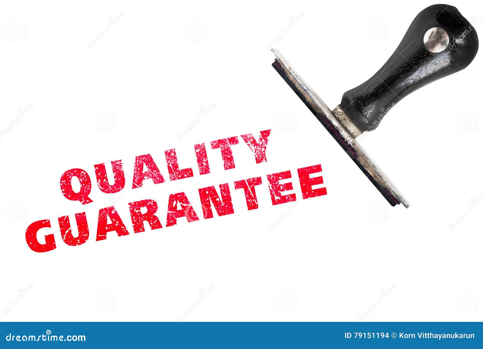 Quality Guarantee Stamp Text Stock Photo - Image of label, accomplish ...