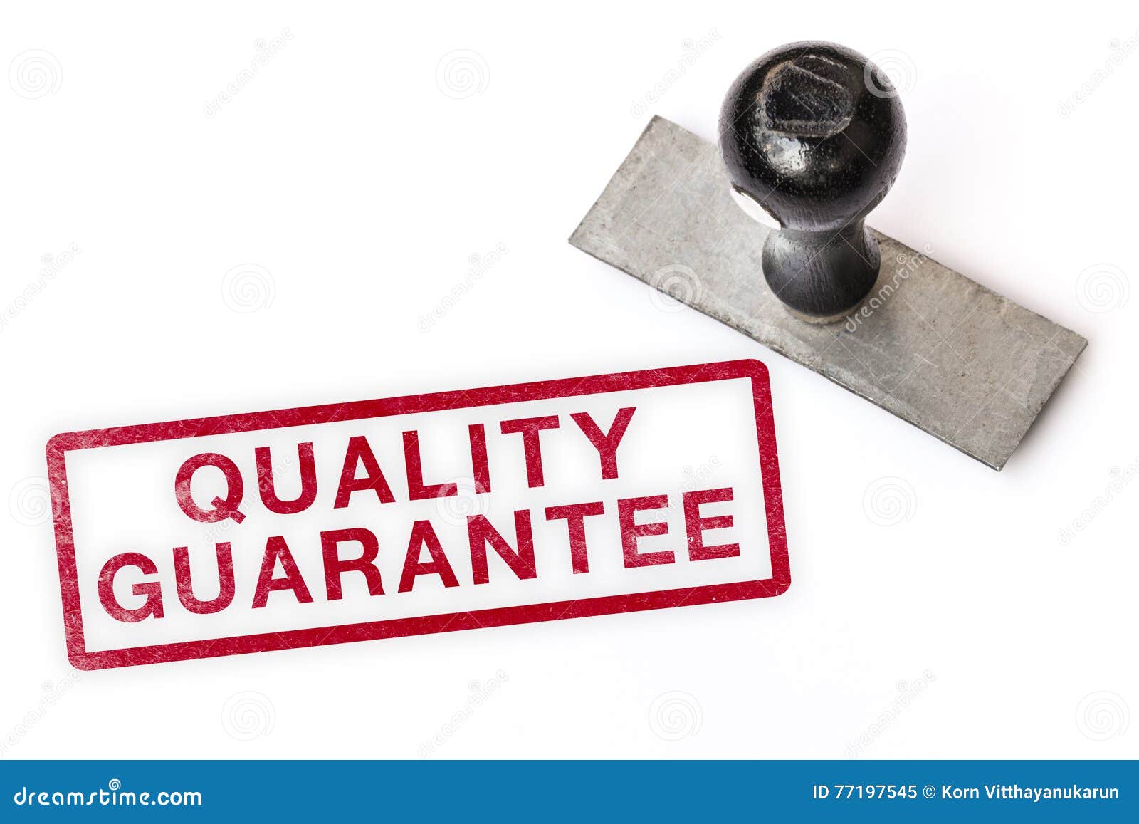 Quality Guarantee Text Label Stamp Royalty-Free Stock Photo ...