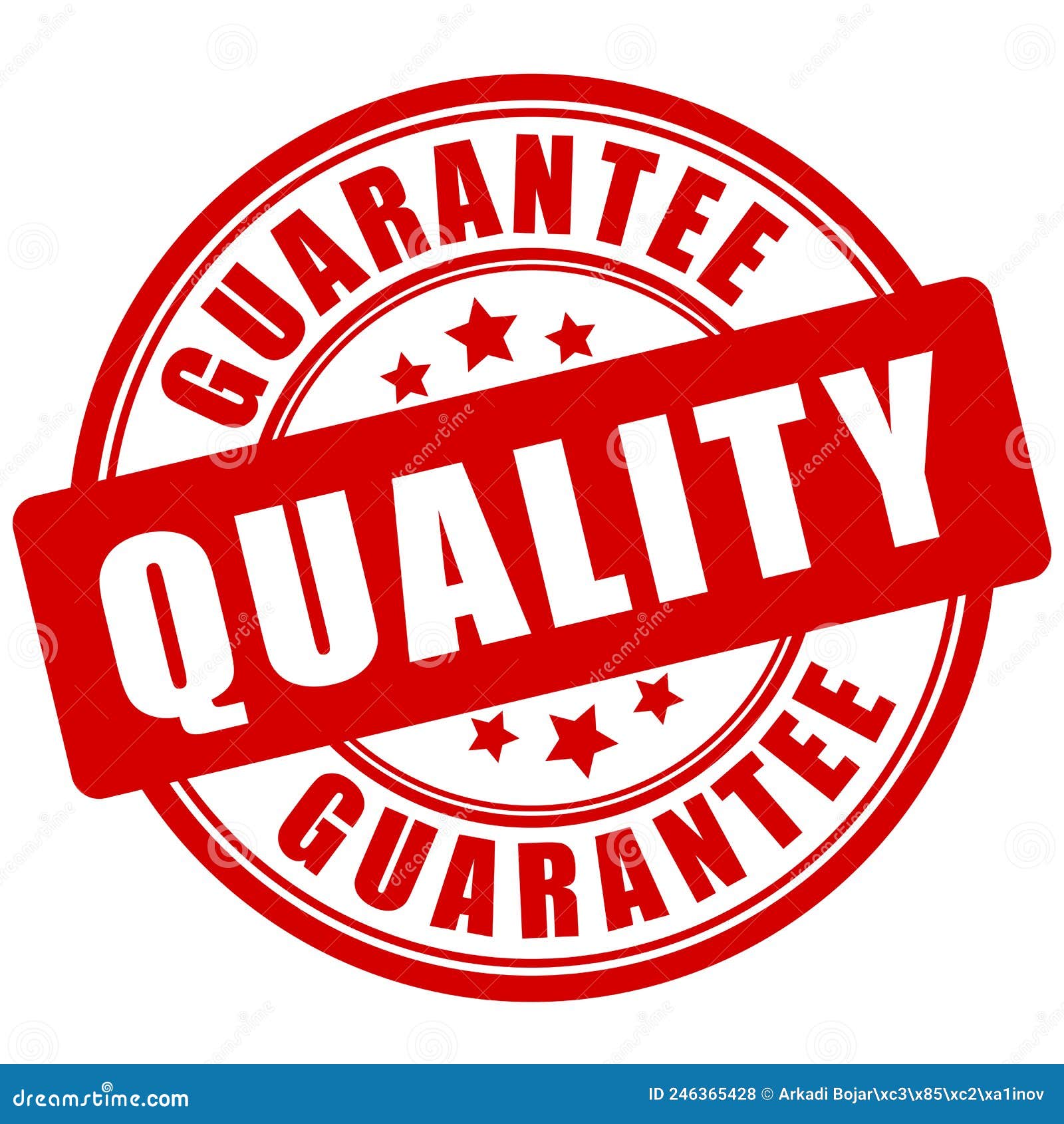 Quality Guarantee Vector Sign Stock Vector - Illustration of bestseller ...