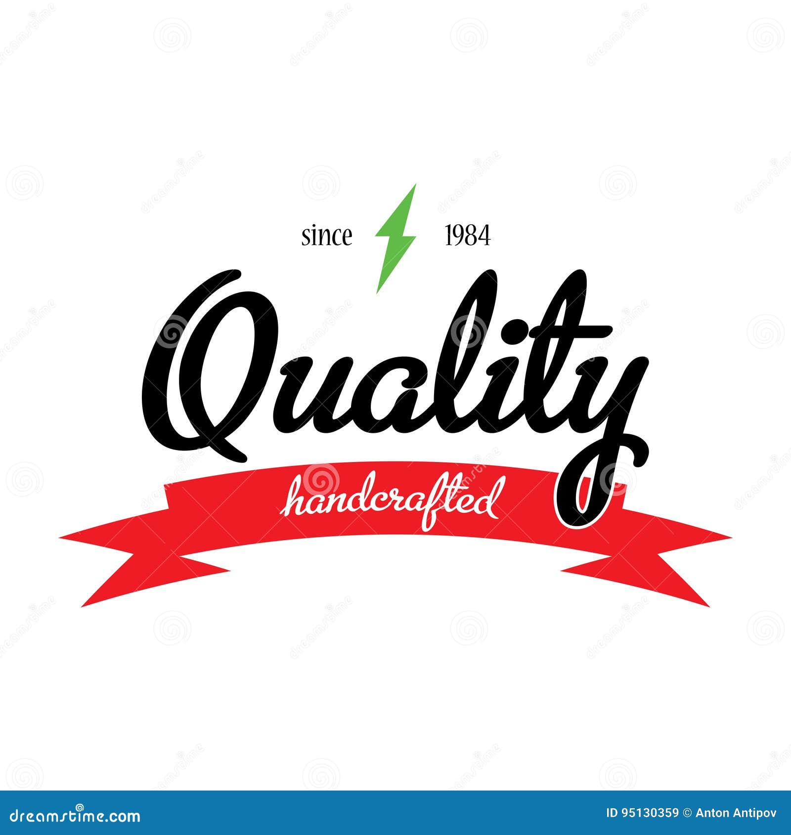 Quality Handcrafted Emblem Poster Stock Vector - Illustration of seal ...