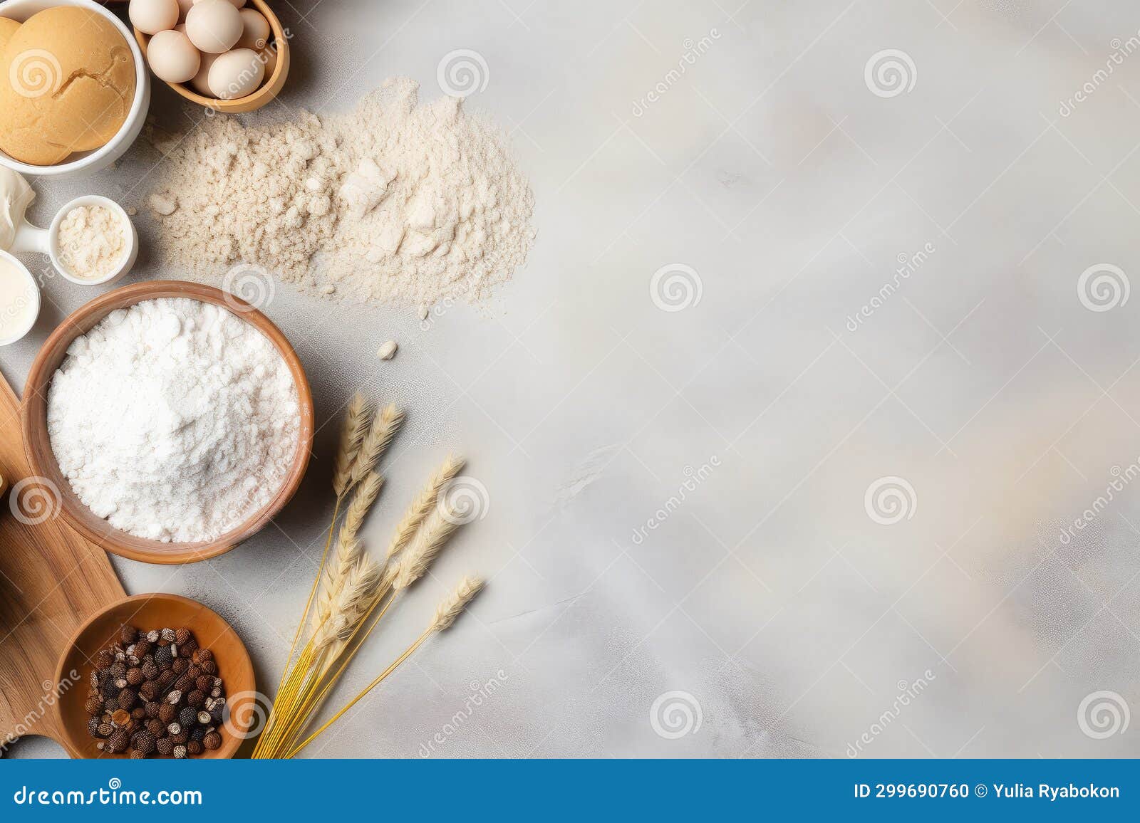 Quality Ingredient Bakery. Generate Ai Stock Photo - Image of ...