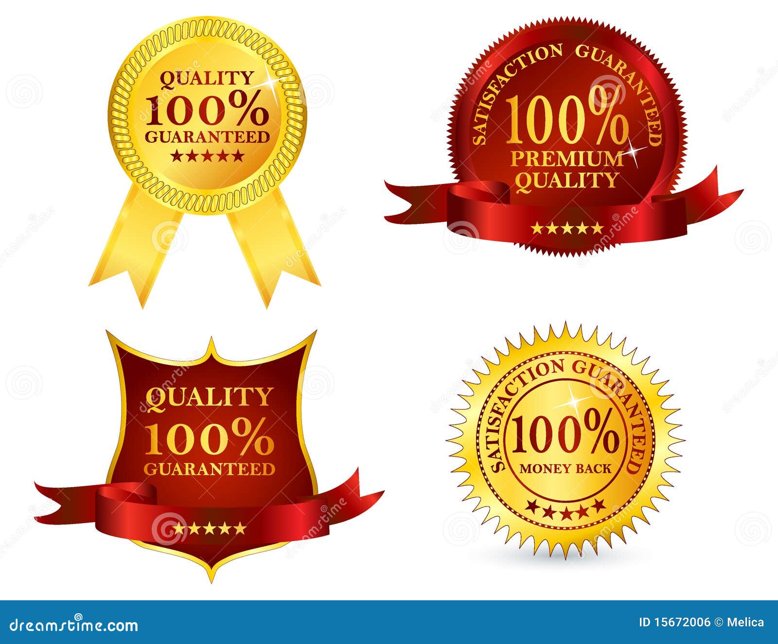 Quality labels stock vector. Illustration of market, approval - 15672006