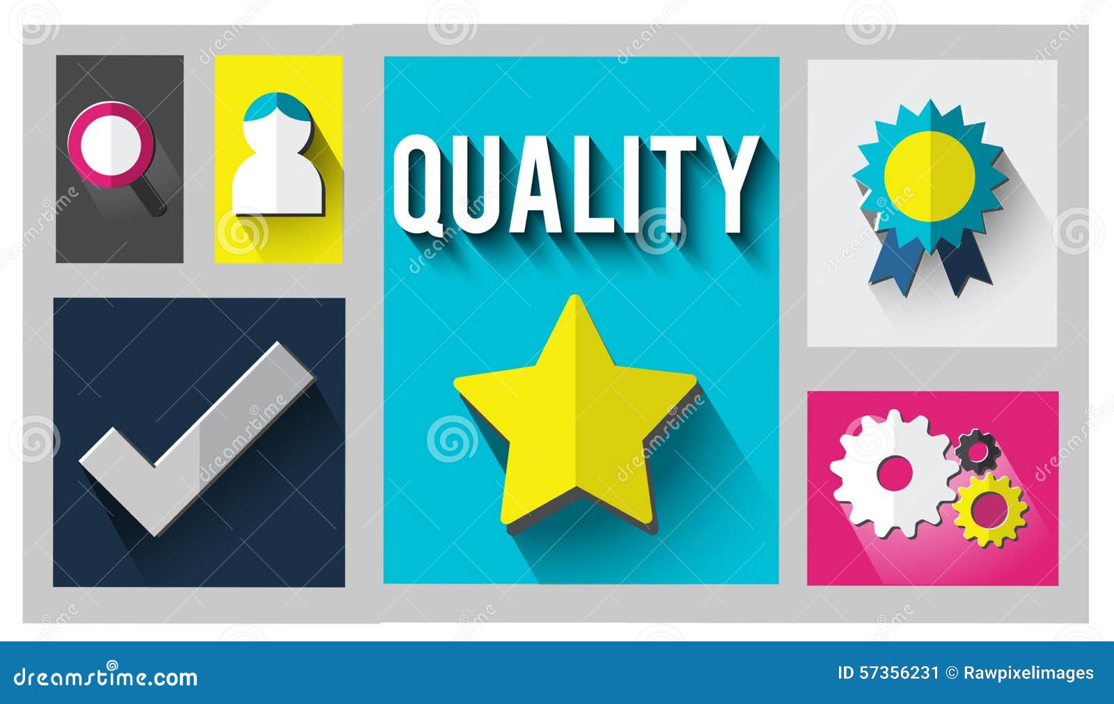 Quality Level Concept With Speed Tracker Speedometer With People Team ...