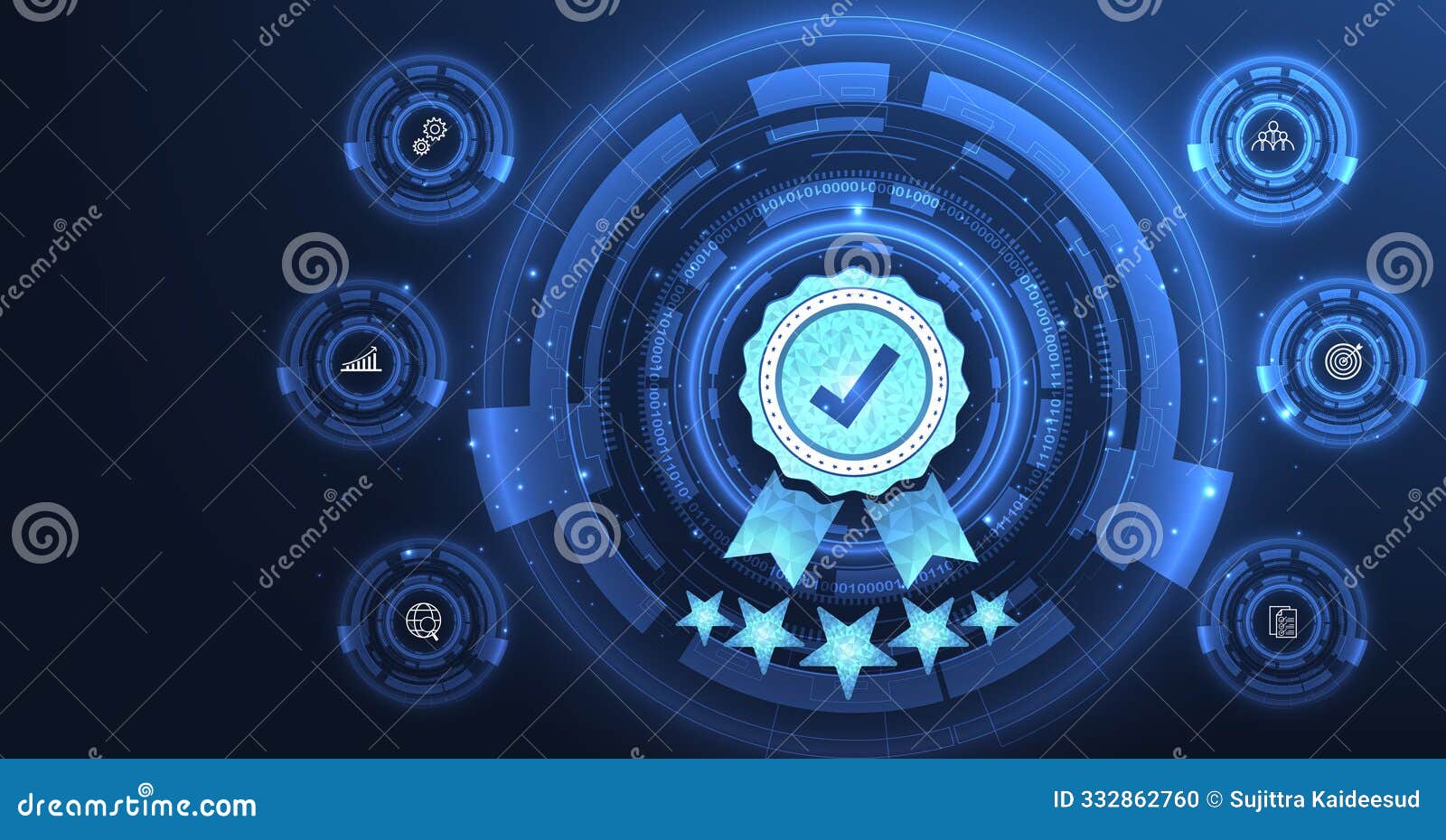 Quality Management and Validation Process Concept Stock Vector ...