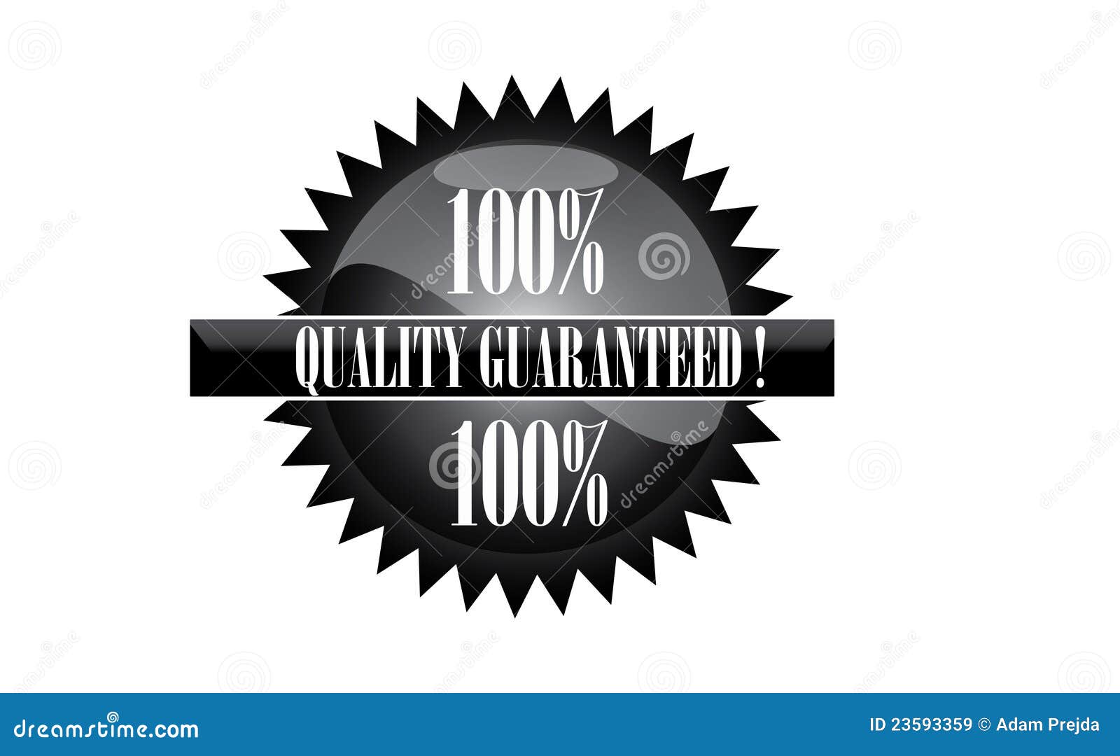 Quality mark stock vector. Illustration of design, help - 23593359