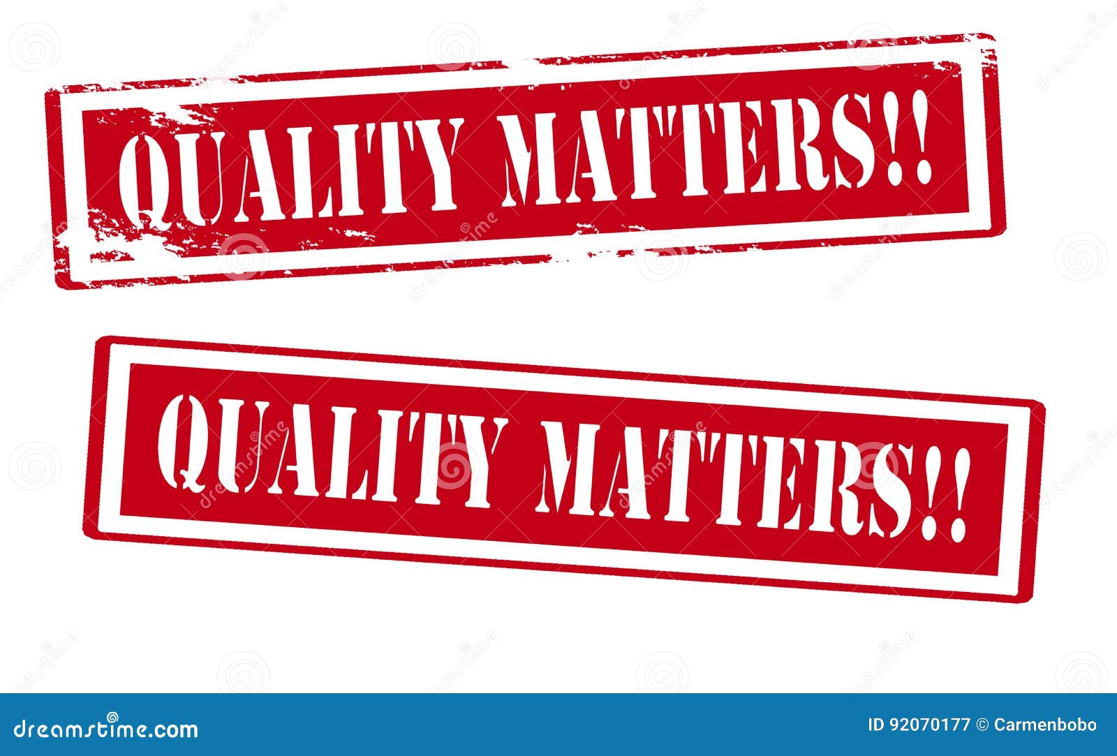 Quality matters stock illustration. Illustration of grunge - 92070177