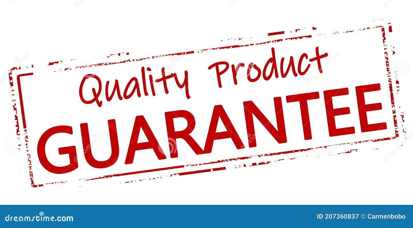 Stamp with Text Quality Product Guarantee Stock Illustration ...