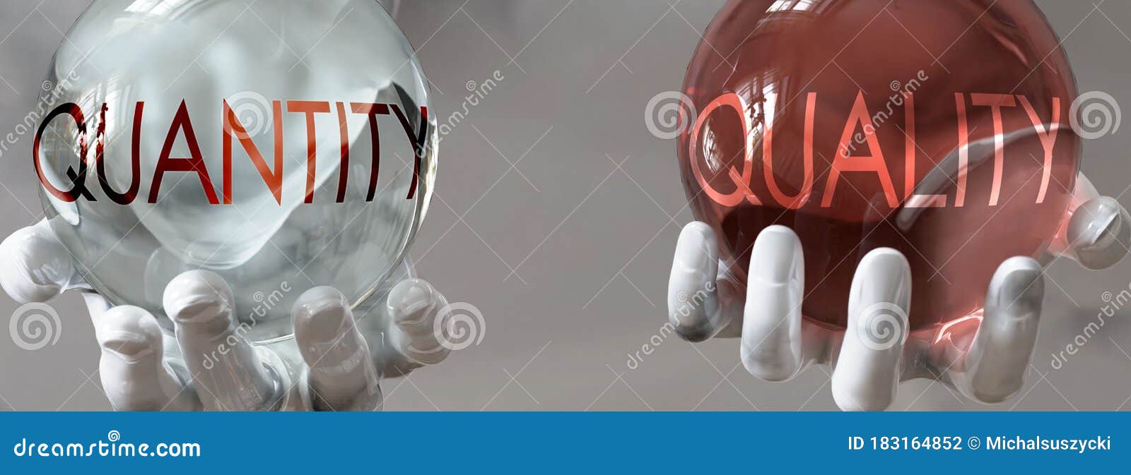 Quality and Quantity in a Balanced Life - Pictured As Words Quality ...