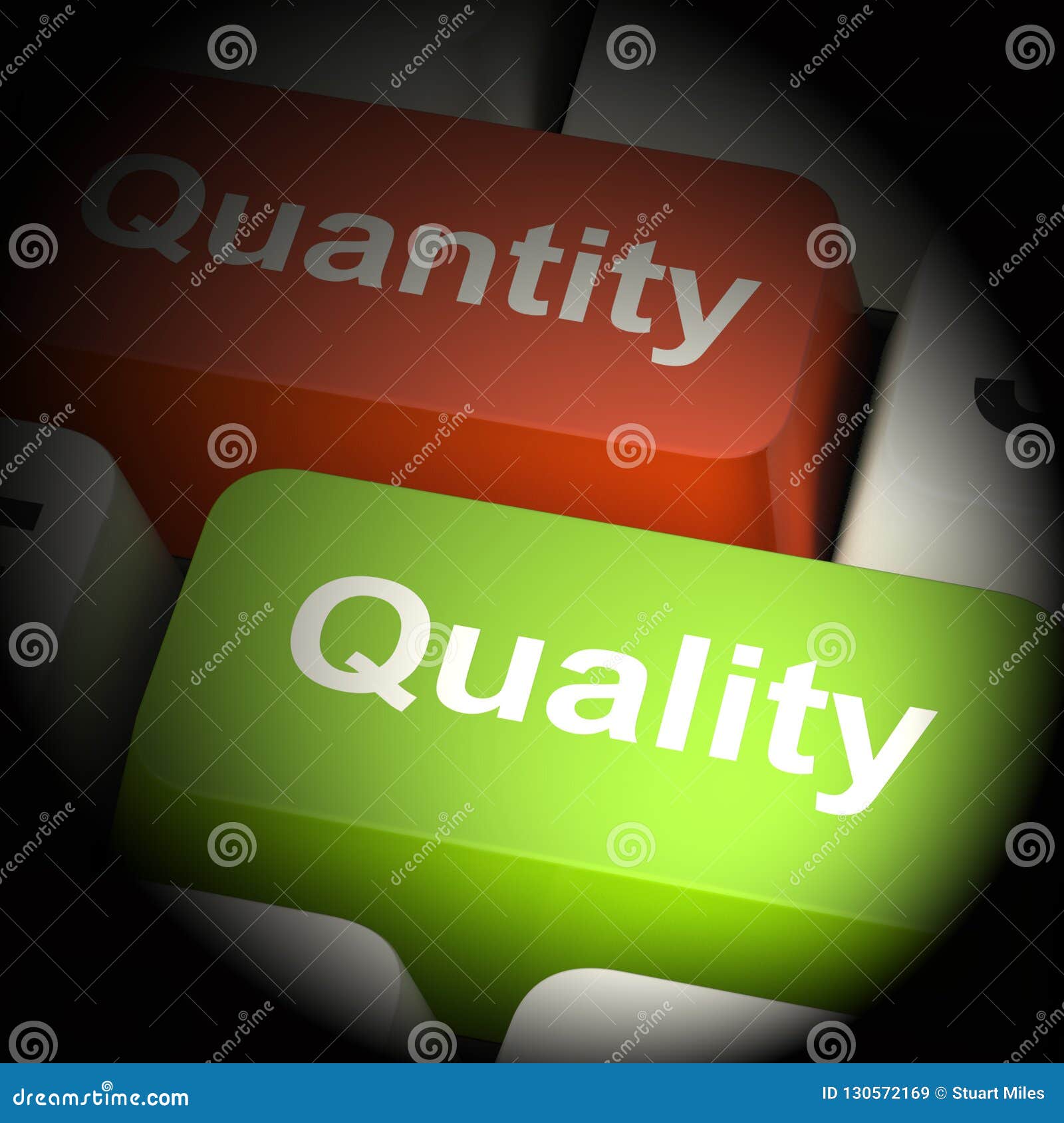 Quality And Quantity Stock Photography | CartoonDealer.com #48765872